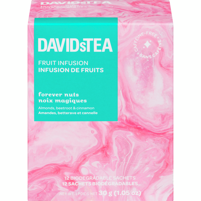DAVIDsTEA Fruit Infusion Forever Nuts – FARM BOUND