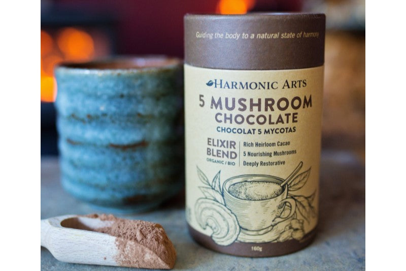 Elixir, 5 Mushroom Chocolate, Harmonic Arts – FARM BOUND