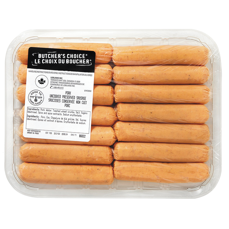 Pork Sausages, Tray Pack – FARM BOUND