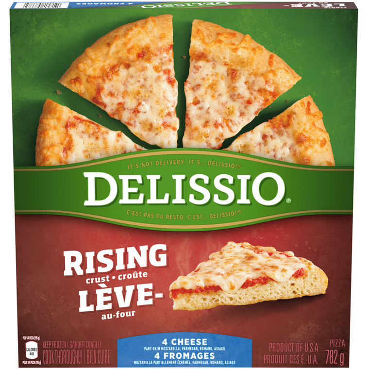 Delissio Rising Crust 4 Cheese Pizza – FARM BOUND