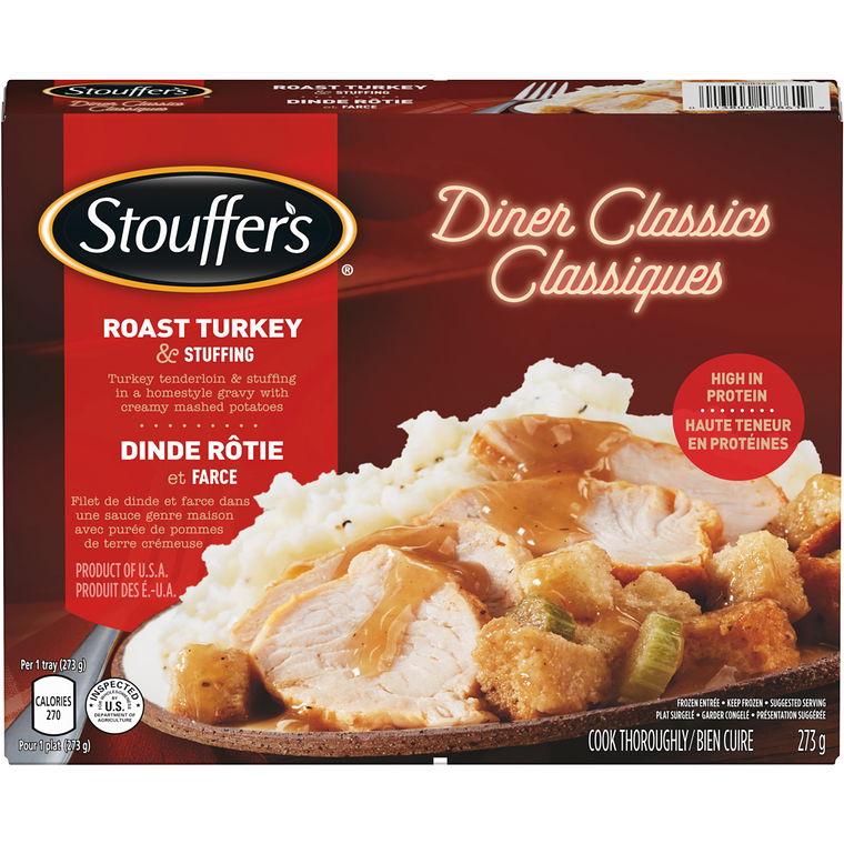 Stouffers Diner Classics Turkey & Stuffing – FARM BOUND
