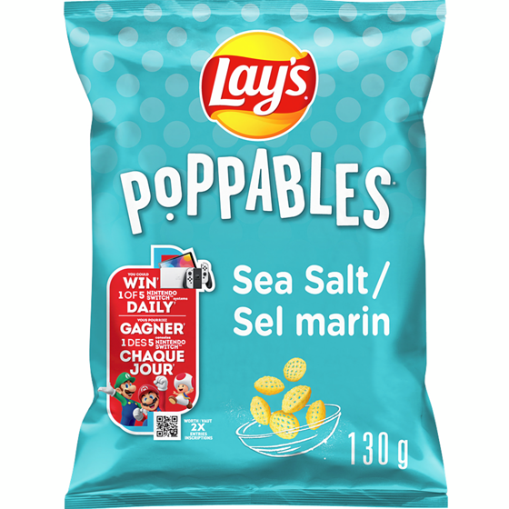 Lay's Poppables Sea Salt flavoured potato snacks – FARM BOUND