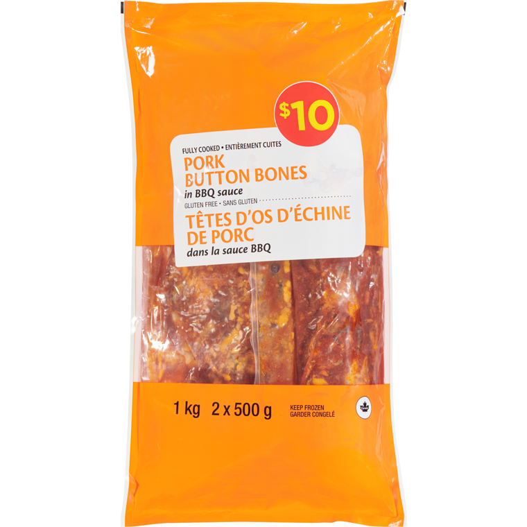 Pork Button Bones In Bbq Sauce – FARM BOUND