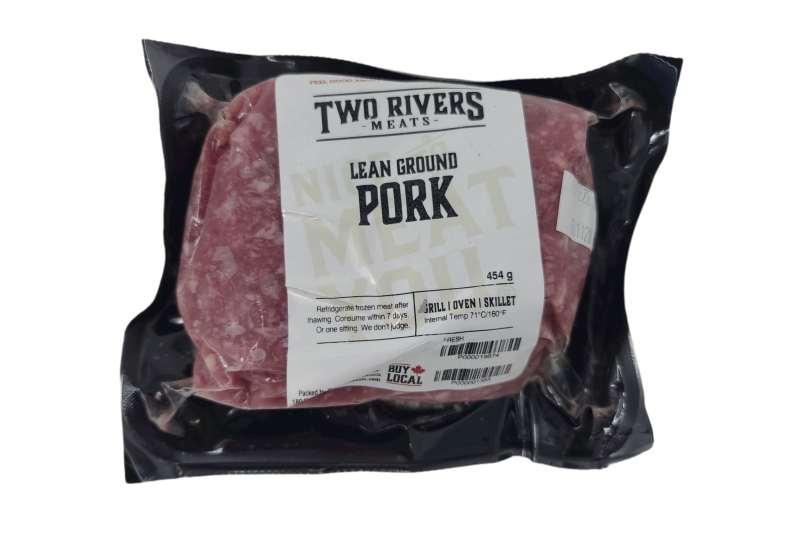 Pork, Ground Lean, Two Rivers – FARM BOUND
