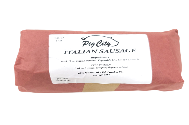 Pork, Sausage Italian Mild, Pig City – FARM BOUND