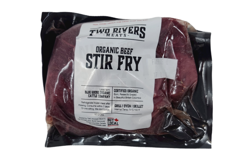 Beef, Stir Fry, Organic, Two Rivers – FARM BOUND
